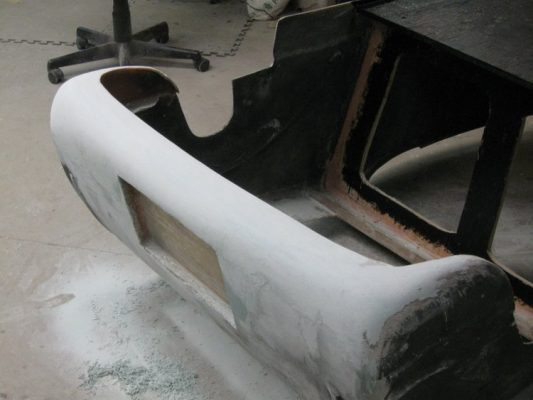 Patching Fiberglass T-Bucket and Roadster Bodies